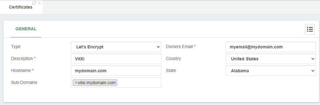 Create a Certificate and Enable HTTPS | VitalPBX Wiki